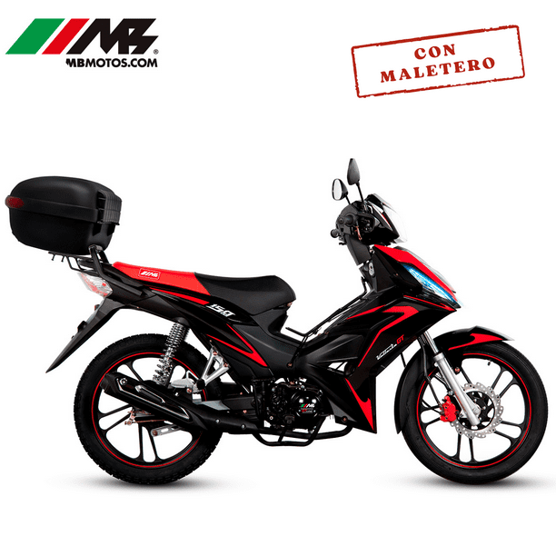 Motocicleta Semiautomatica MB Motos Vallesta 150GT Rojo 2024 | Walmart en línea