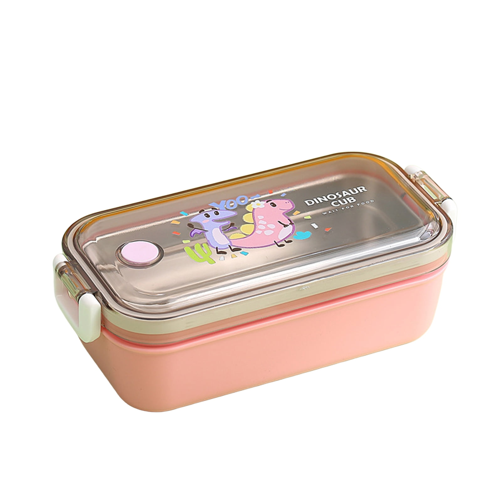 Manunclaims 350/700ml 304 Stainless Steel Lunch Box 1/2 Layers Sealed ...