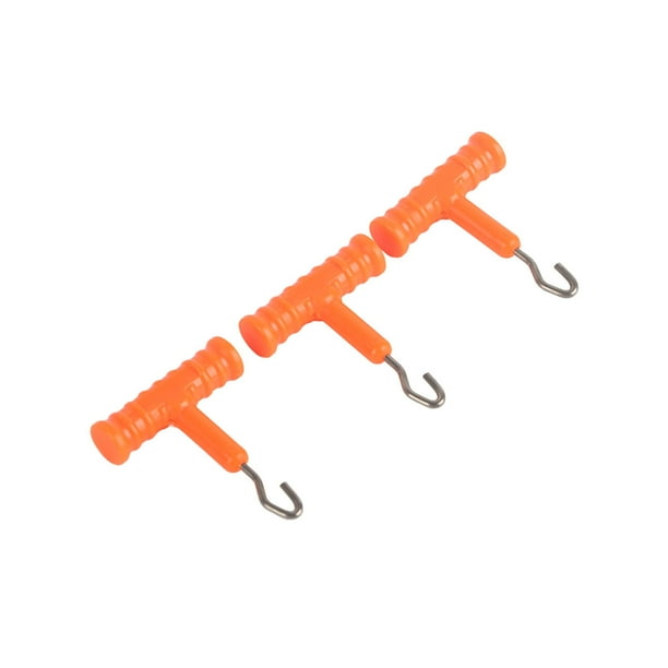 Knot Pullers Fishing Knot Puller 3pcs Stainless Steel Fishing Hook Rig ...