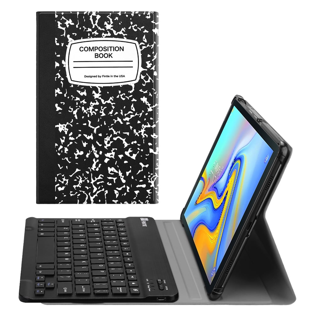 Fintie PU Leather Keyboard Case for Samsung Galaxy Tab A 10.5 2018 ...