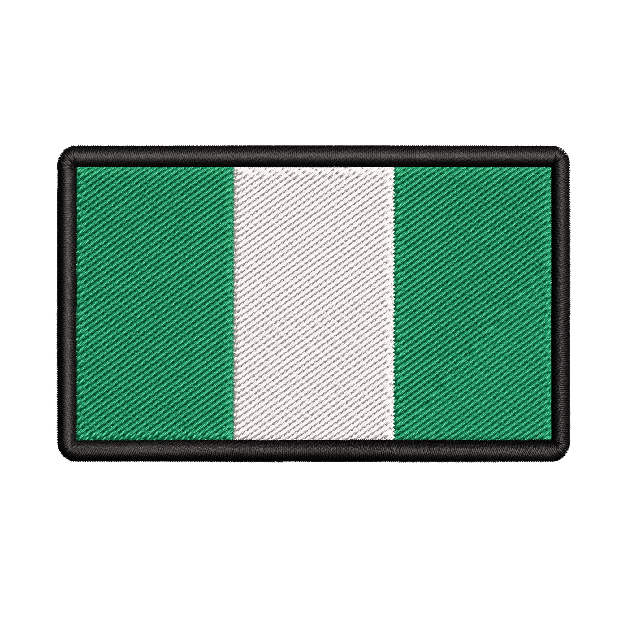 Nigeria Flag Embroidered Iron-on Patch - Walmart.com