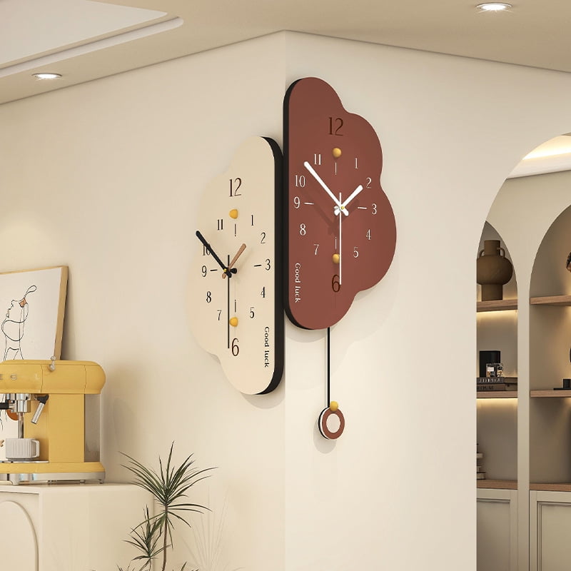 Click here for Wulianxiang Corner Clock  Home Decoration  Double-... prices