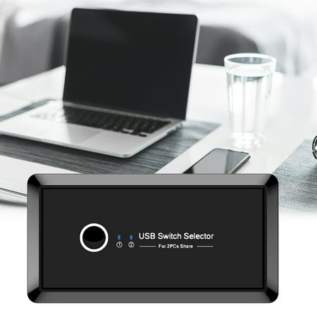 USB 3.0 Switch Selector Keyboard Printer Scanner One-button 4 ports ...