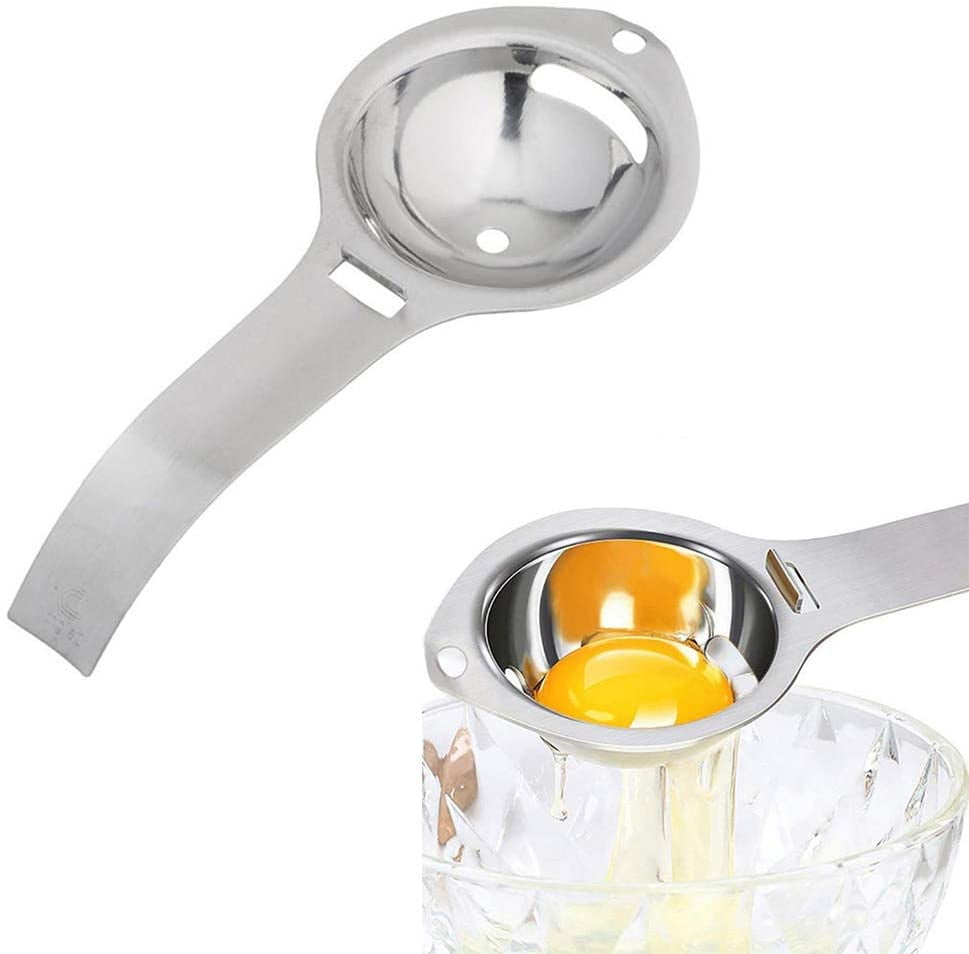 Portable Egg Separator Egg Yolk White Filter Food Grade Egg Divider ...