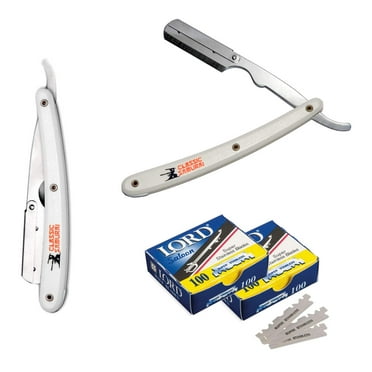 300 Derby Professional Single Edge Razor Blades with Classic Samurai ...