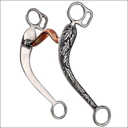 Hilason Western Grazing Horse Bit W/ 5" Medium Port Mouth - Walmart.com