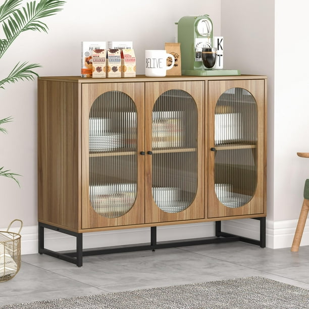 UBesGoo 40.67â W Sideboard Buffet Large Size Cabinet Storage Console ...