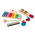 Melissa & Doug Band-in-a-Box Hum! Jangle! Shake! - 7-Piece Musical ...