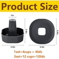 12 Pack Beehive Stands, 3 Sets Plastic Hive Feet with Water Moat for ...