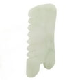 Jadestone Meridians Scraping Massage Comb Ergonomic Soreness Relief Head Relaxation Gua Sha