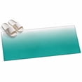 Blue Green Graduality Rectangle Rug 2'x6' Plain Single Bright Color ...