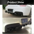 Carbon Fiber Rear Diffuser Compatible With BMW 6 Series M6 F06 F12 F13 ...