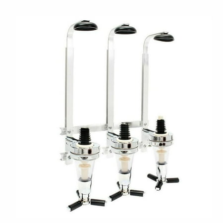 HEIBIN Bottle Stand Wall Mounted Dispenser Drinks Wine Spirits Steel ...