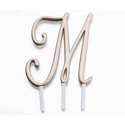 Gold Monogram, M - Walmart.com