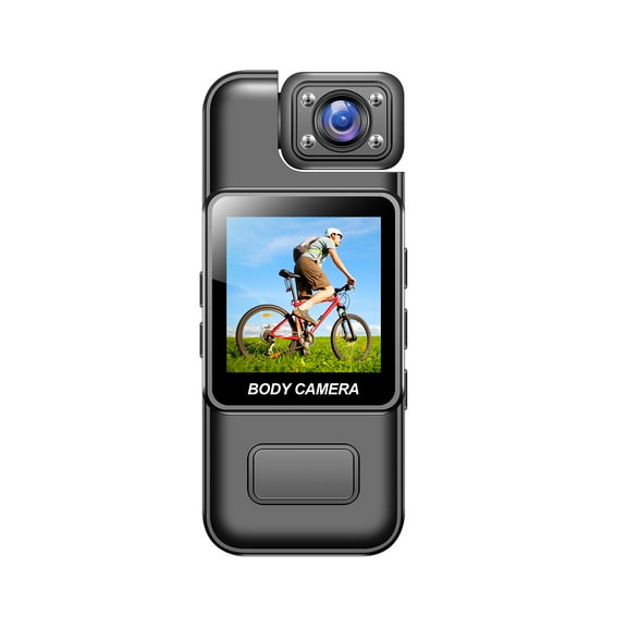 RONY 128GB Mini Body Camera, 1080P HD, 180° Rotating Lens, Infrared ...