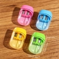 2-Pack Double Hole Pencil Sharpener with Plastic Cover, Manual for ...