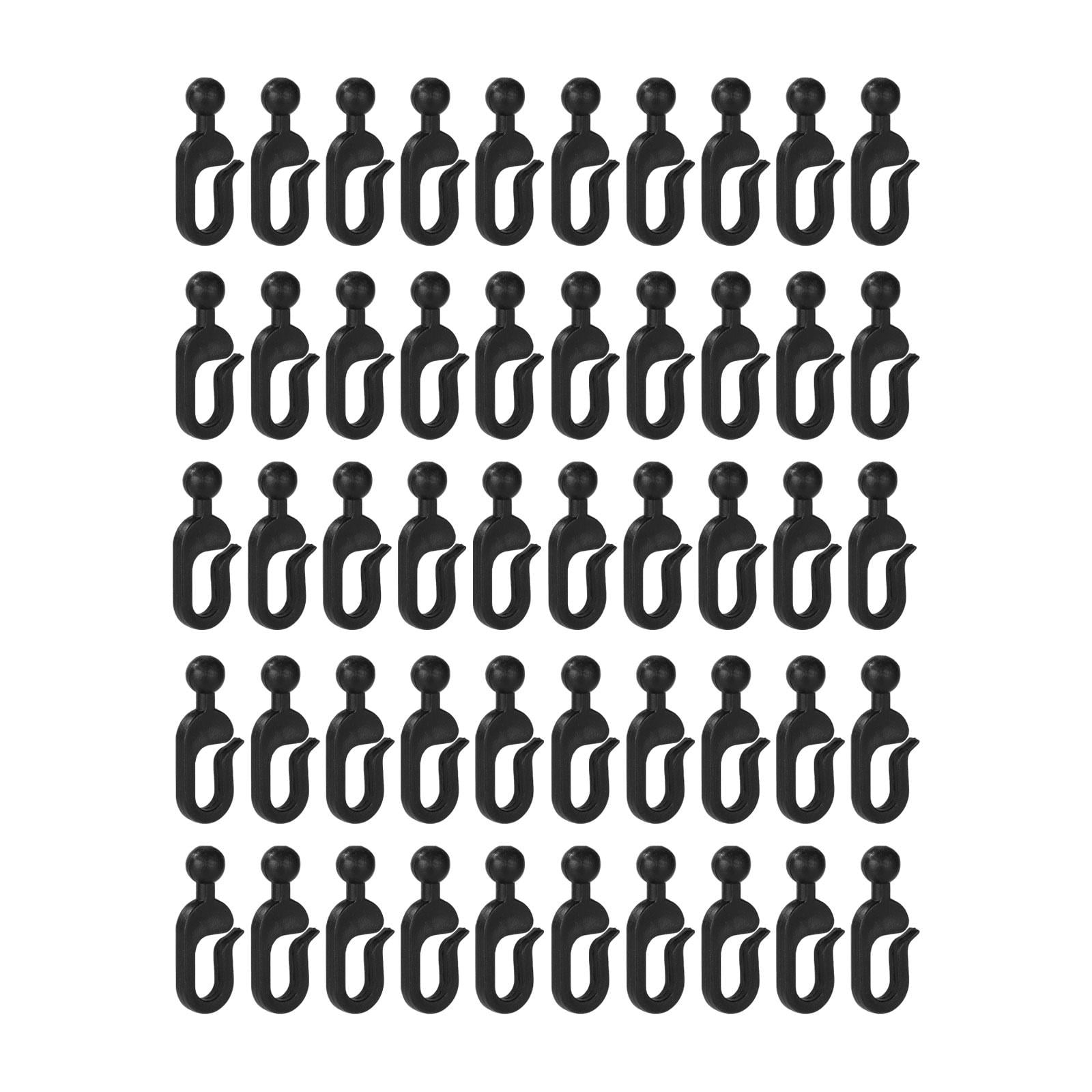 Click here for Tnarru 50x Curtain Track Hooks sliding Hooks gazeb... prices