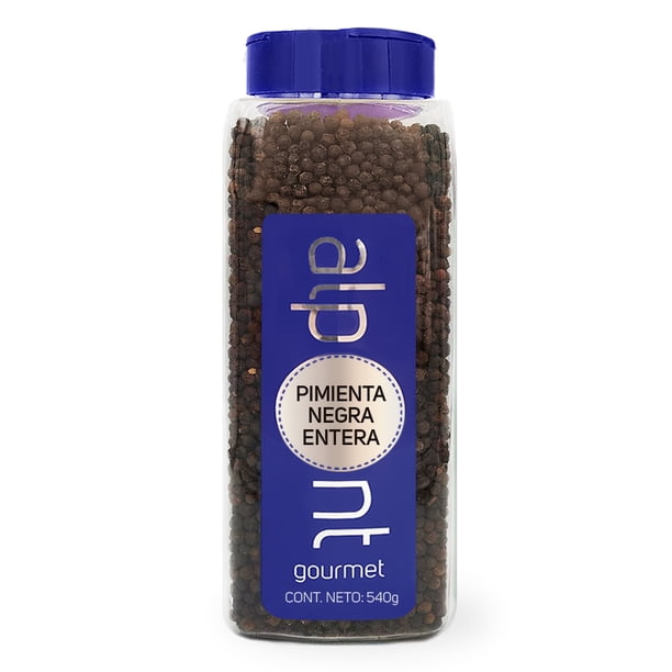 Pimienta negra entera ALPONT GOURMET 540 g | Bodega Aurrera en línea