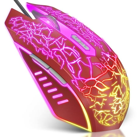 VersionTECH. Wired Gaming Mouse, Ergonomic USB Optical Mouse Mice with ...