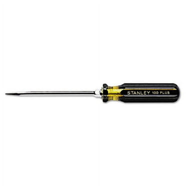 STANLEY 66-092 8" Vinyl Grip Standard Blade Screwdriver - Walmart.com