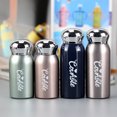 220ml Mini Stainless Steel Insulated Water Bottle, Portable Leak Proof ...