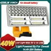 RYOBI ONE+ 18V Cordless Hybrid LED Panel Light, 3000 Lumens, 3-Settings ...
