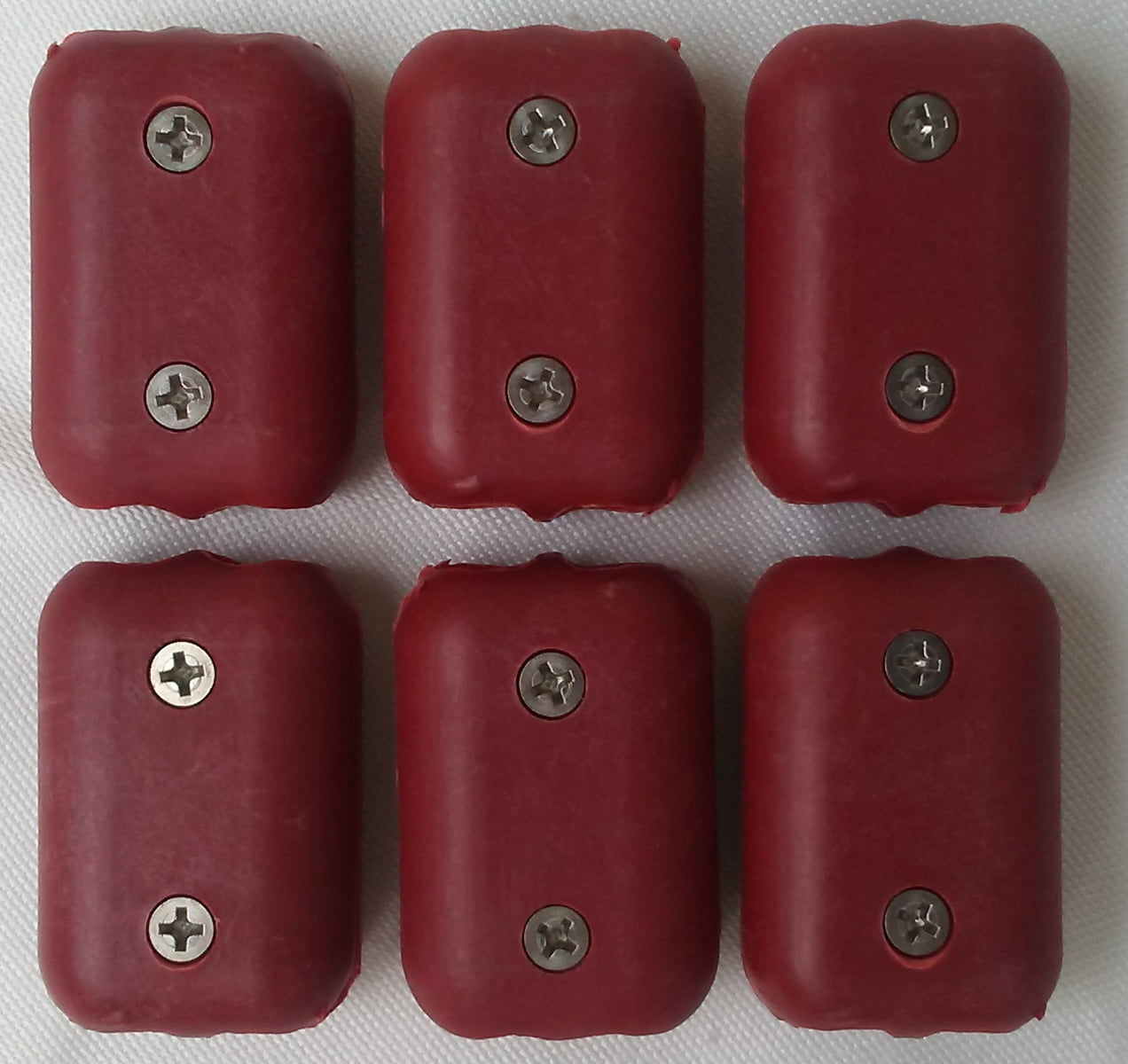 E-Z-TY 1/2 Inch Double OT Reusable Rope Clamp Red 6 Pack - Walmart.com