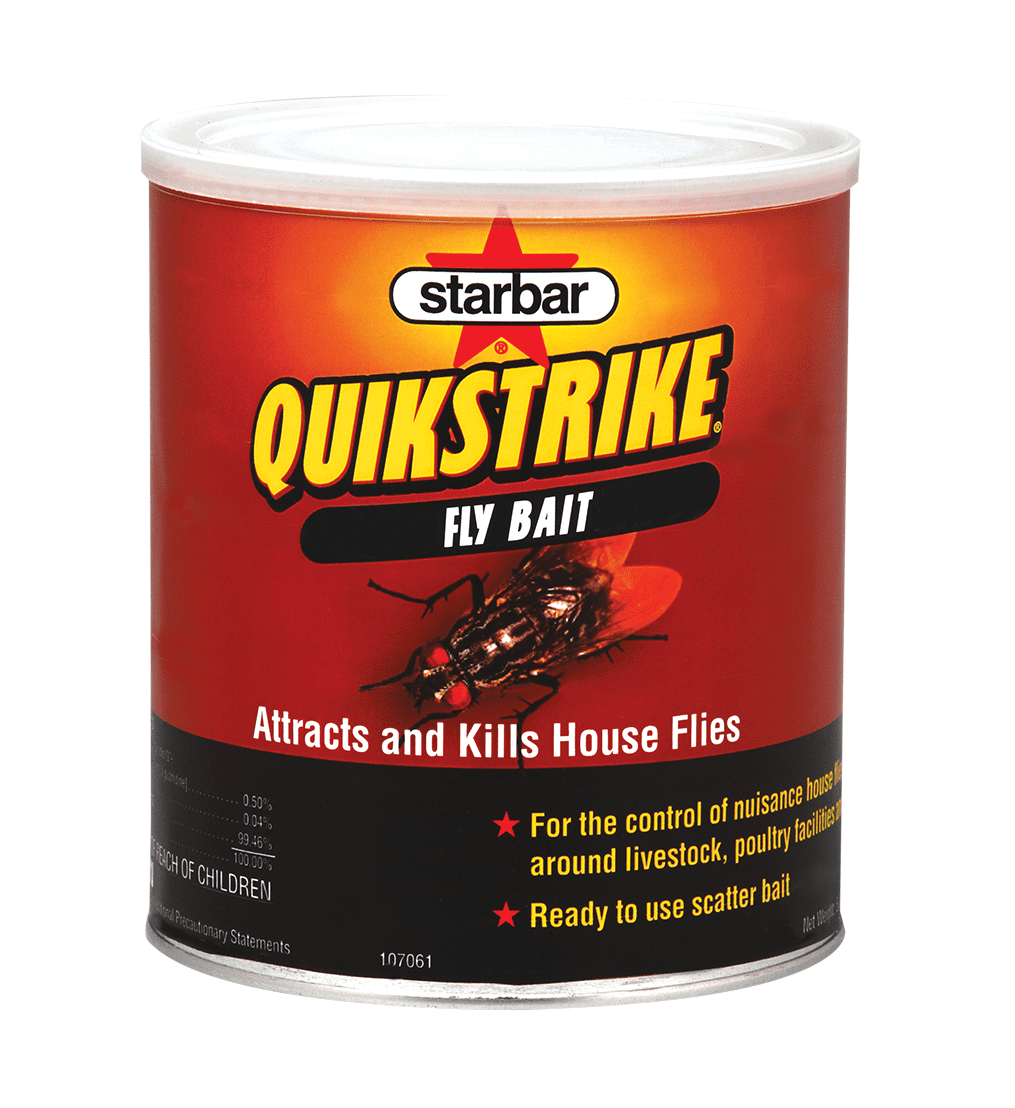 Starbar QuikStrike Fly Scatter Bait - Controls Houseflies - 5 lb Can by ...