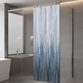 Blue Gray Gradient Window Privacy Film, Modern Abstract Industrial Wall ...