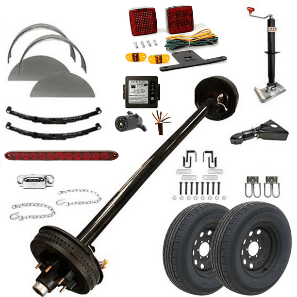 6000 Lb Single Axle Trailer Parts Kit 6k Capacity Hd Complete Original Series Tk 8974