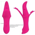 Rechargeable Silicone Tongue Vibrator For G Spot Stimulation Thrusting