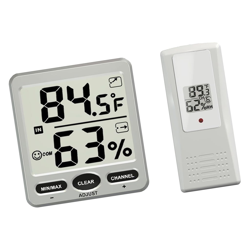 digital inalámbrica de termohigrómetro de 8 canales sensor remoto 1 1 ...