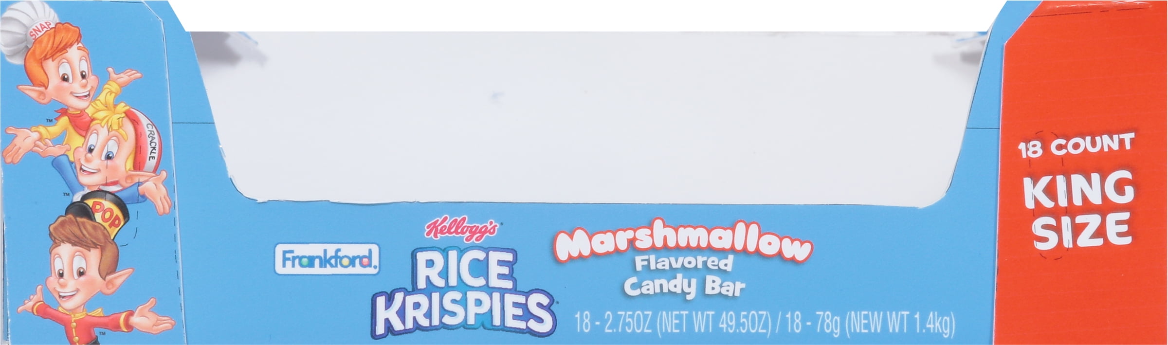 Kellogg's Rice Krispies Marshmallow-Flavored King Size Chocolate Candy ...