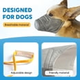 Upgraded Dog Respirator Mask, Dog Mask, Adjustable Dog Respirator ...
