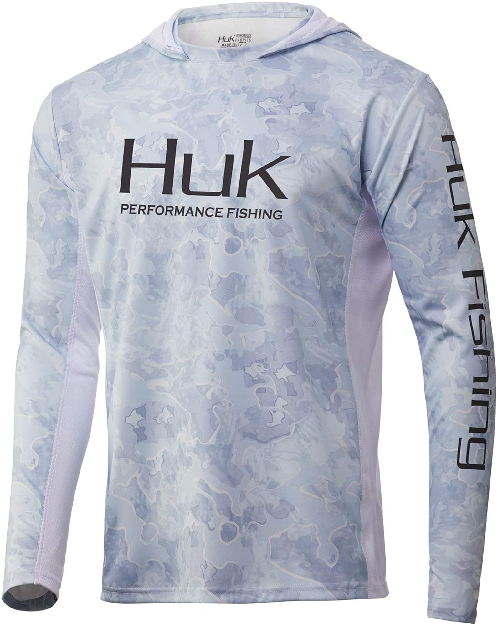 HUK Mens Icon X Camo Hoodie Long-Sleeve Performance Shirt with UPF 30 ...