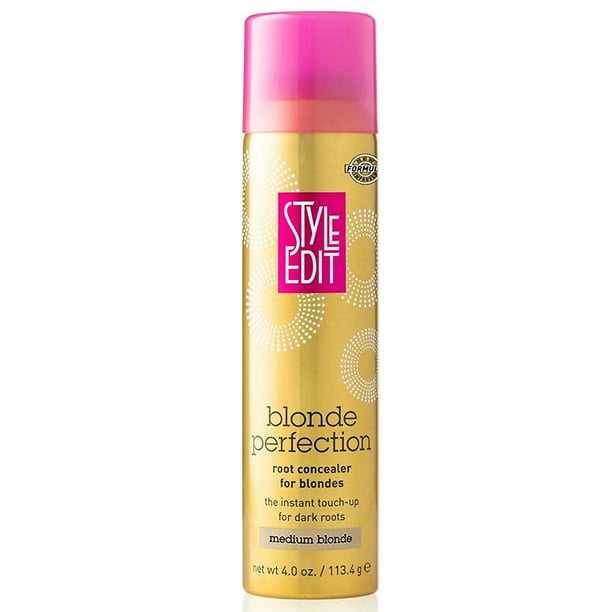 Style Edit Root Concealer Non-Permanent Touch Up Spray for Medium ...