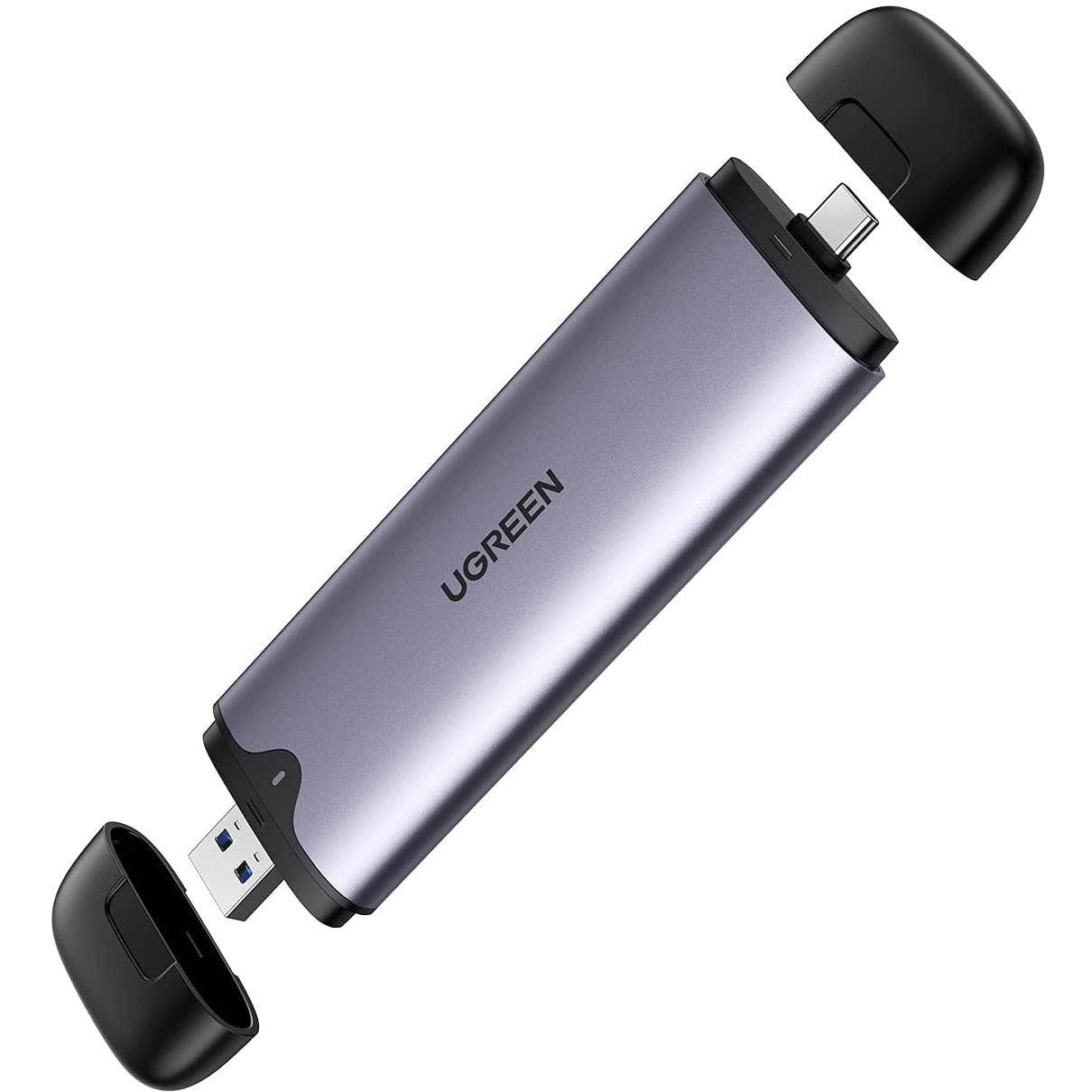 M.2 NVME SSD case with 2-in-1 USB-C and USB-A ports (10Gbps),... UGREEN ...