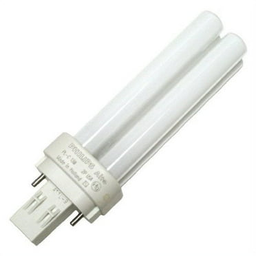 Philips CFL Light Bulb 13W T2 Twister Daylight 6500K, 60 Watt ...