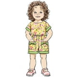 Butterick Sewing Pattern 6987 - Toddlers' Dresses and Rompers, Size: A ...