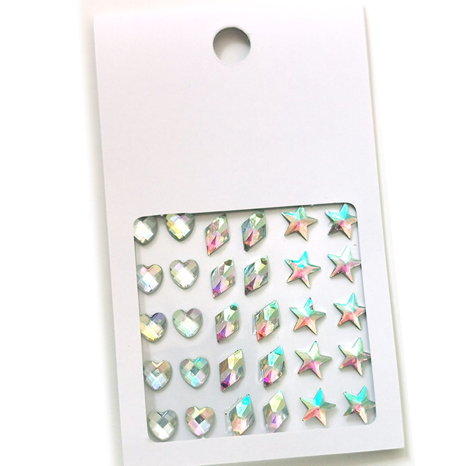 Yoone Makeup Sticker Self-adhesive High Gloss Face Body Stick Faux ...