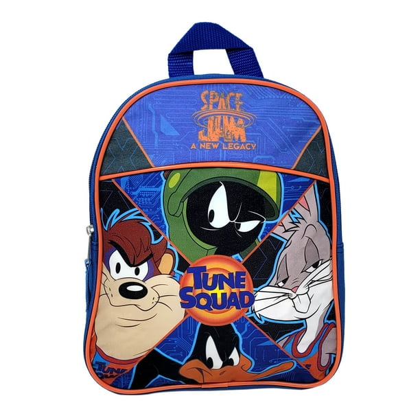Space Jam Backpack 11" Bugs Bunny Looney Tunes Tune Squad Taz Daffy ...