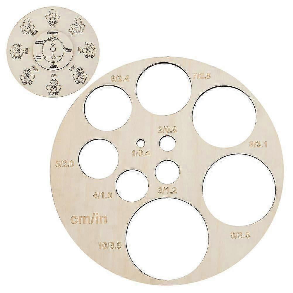 2Pcs Cervical Dilation Board Midwife Fetal Position Tool with Inch ...