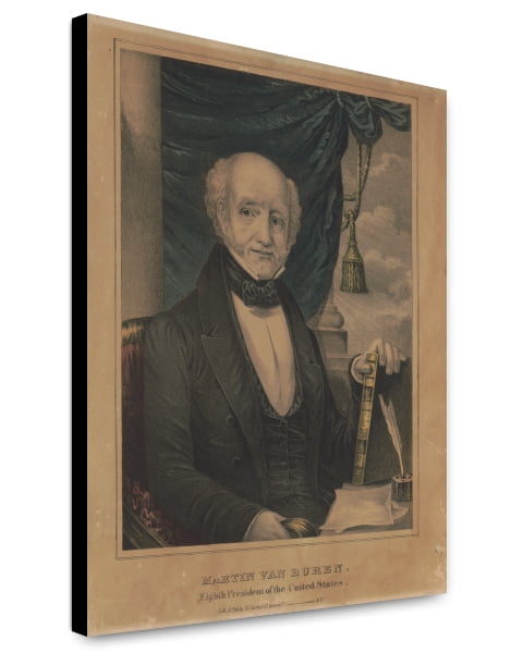 Canvas Print: Martin Van Buren: Eighth President Of The United States ...