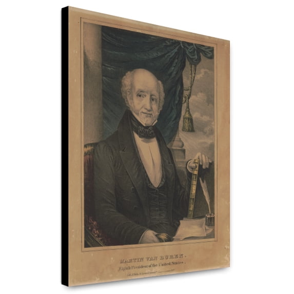 Canvas Print: Martin Van Buren: Eighth President Of The United States ...