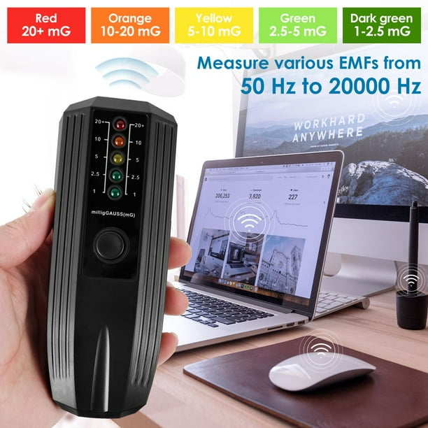 EMF Meter High Accuracy Electromagnetic Field Radiation Detector ...