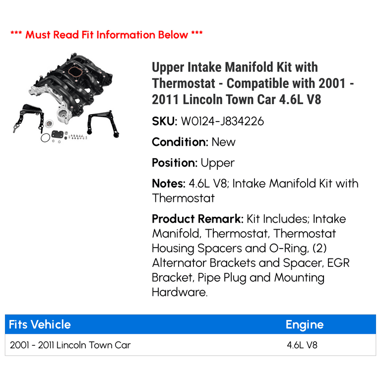 Upper Intake Manifold Bracket
