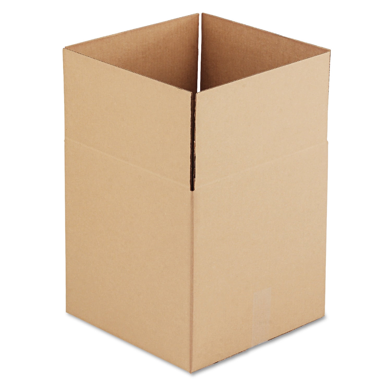 General Supply Brown Corrugated - Cubed Fixed-Depth Shipping Boxes, 14l ...