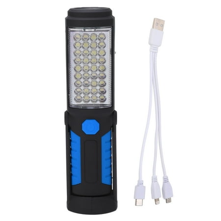 ANGGREK 2 In 1 Function Work Lamp, Plastic Shell LED Work Light Torch ...