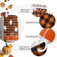 Bathroom Shower Curtain Autumn Pumpkin Maple Leaves Waterproof Shower ...
