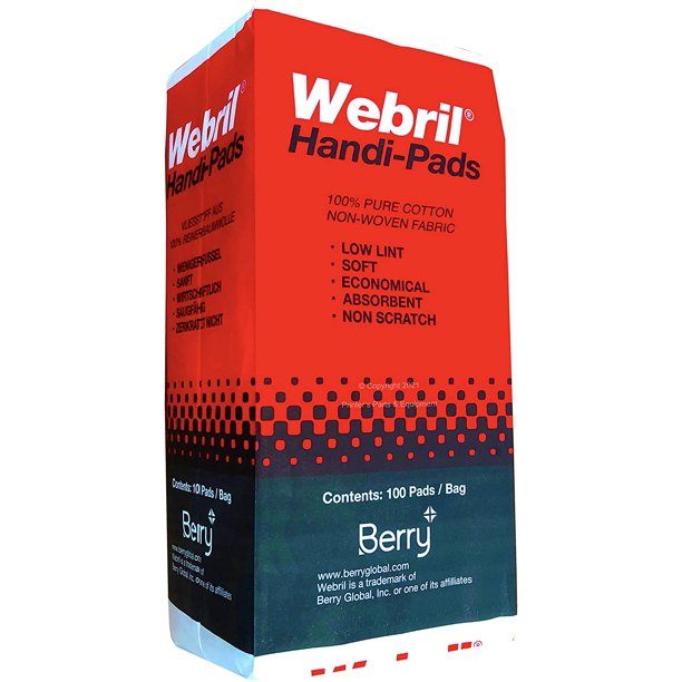 Webril Handi-Pads 4x4 Bag - Walmart.com